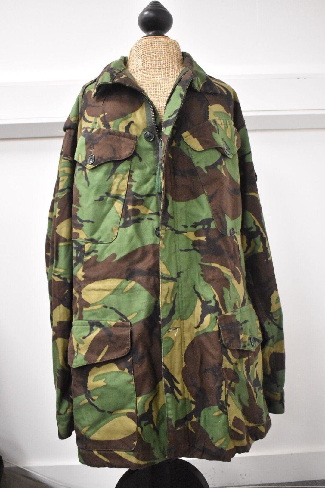 British Army 68 Pattern DPM Combat Smock Jacket Ghost Overlay 42 Chest ...