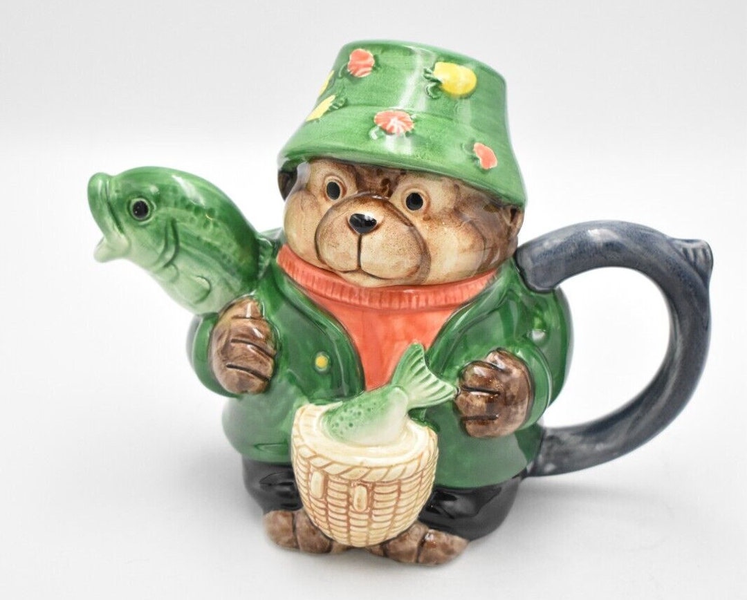Vintage Bob Hersey Otter Pot Teapot Novelty Decorative - Etsy