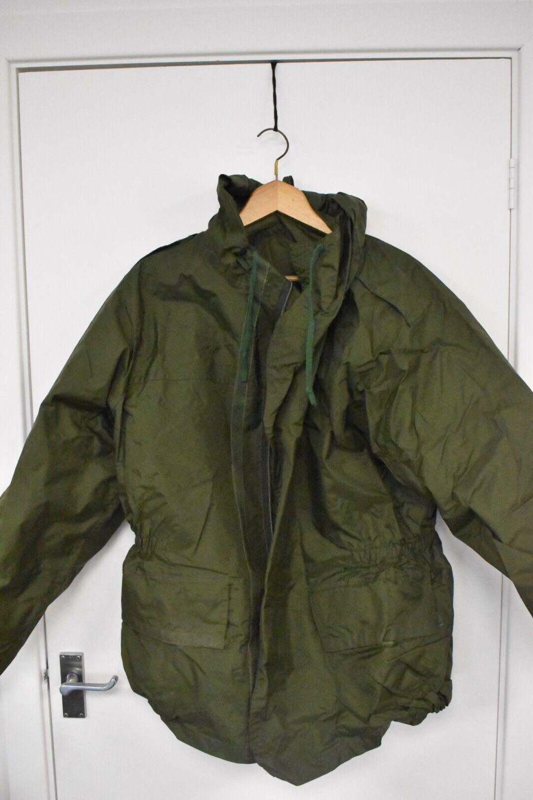 British Army/raf Olive Green Foul Weather Waterproof Jacket – Size 180/ ...