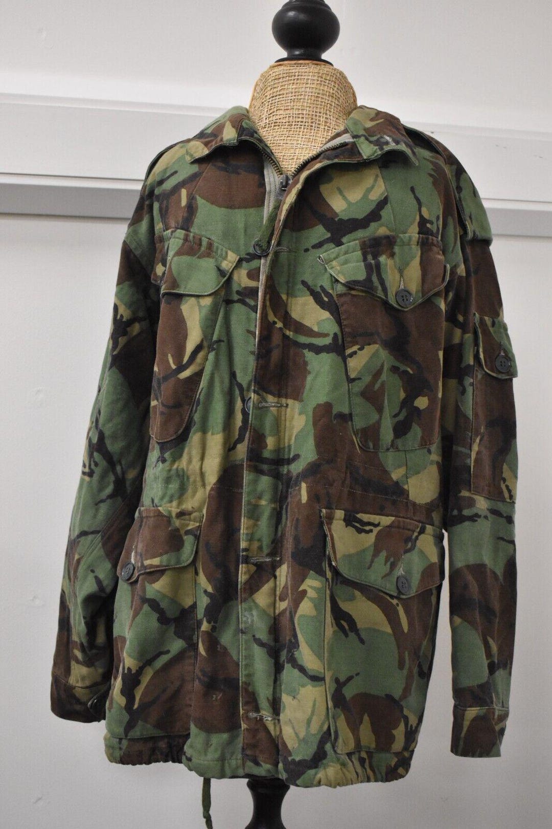 British Army 68 Pattern DPM Combat Smock Jacket 40 Chest - Etsy
