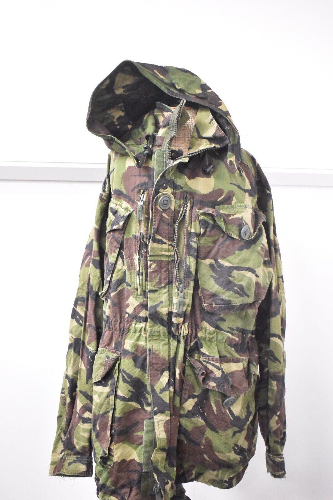 Vintage British Army CS95 Ripstop DPM Field Jacket Combat Smock With ...