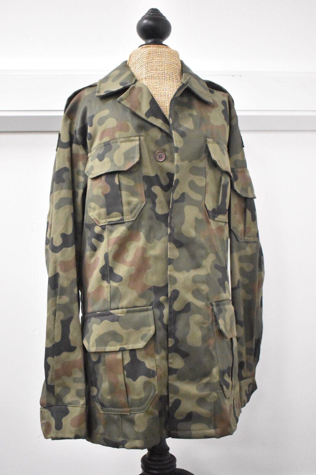 Polish Army WZ93 Pantera Woodland Camouflage Jacket Parka Windproof ...