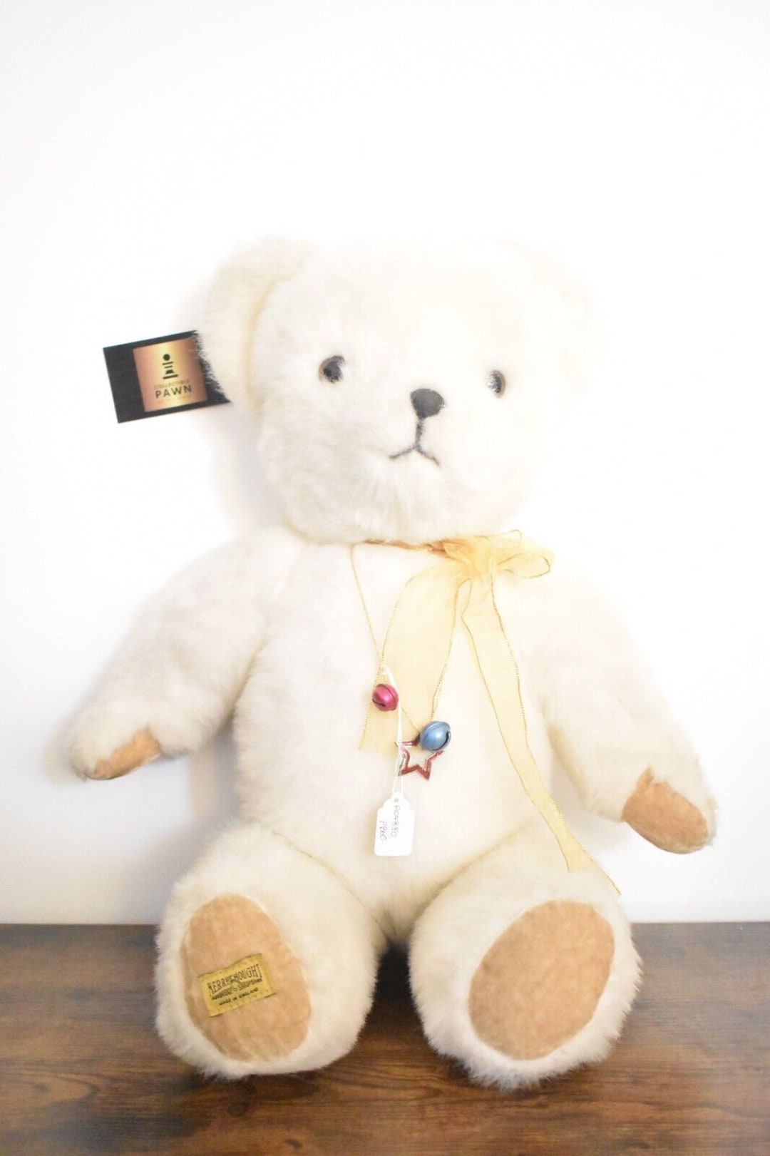 Vintage Large White Merrythought Teddy Bear Plush Soft Toy 60cm - Etsy