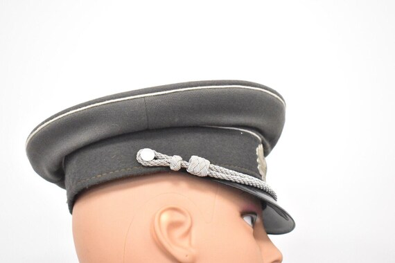 East German Army DDR NVA Officer’s Cap – White Piping… - Gem
