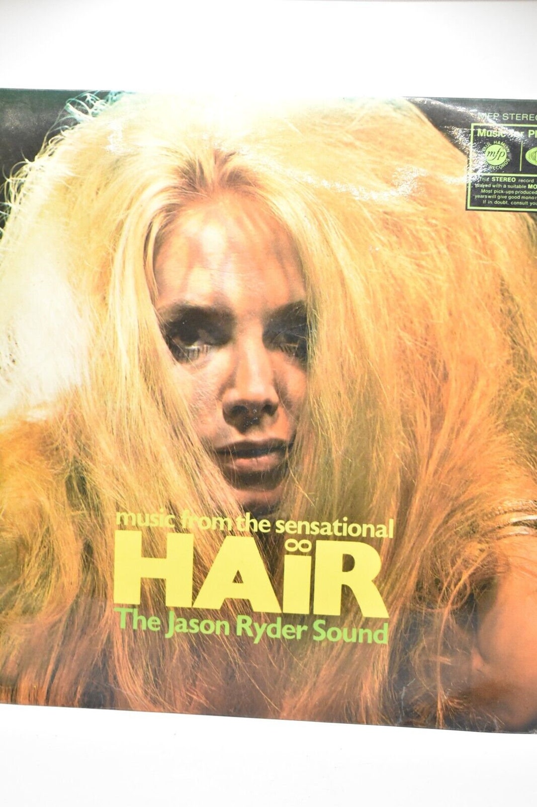 The Jason Ryder Sound Hair the Musical LP 12 Vinyl 1969 - Etsy