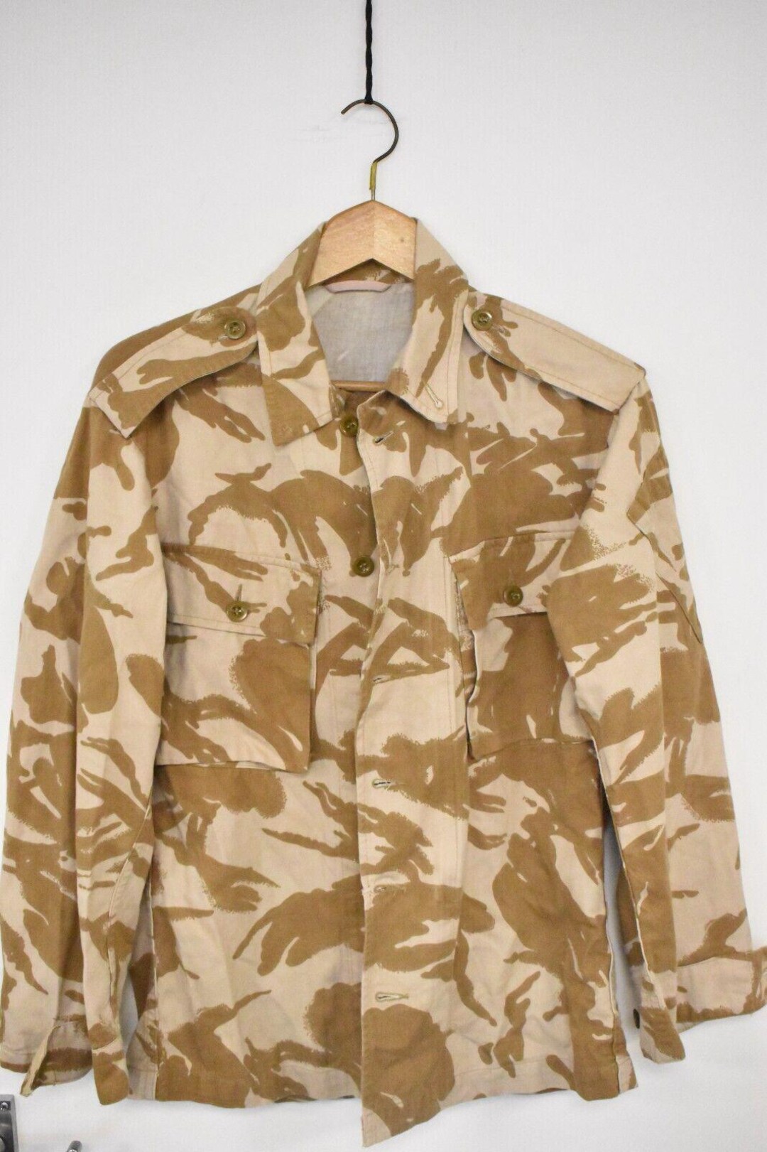 British Army Desert DPM Lightweight Tropical Combat Shirt/jacket – Size ...