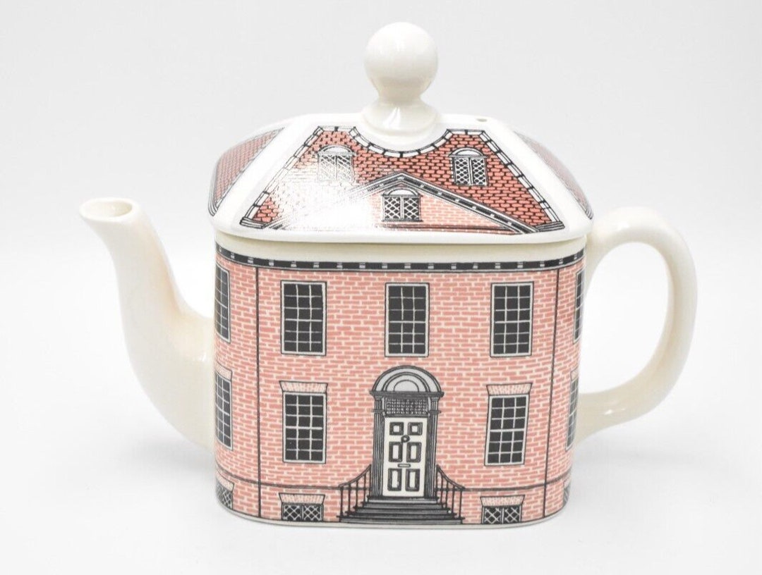 Vintage Carlton Ware Teapot Mansion House Decorative Teapot - Etsy