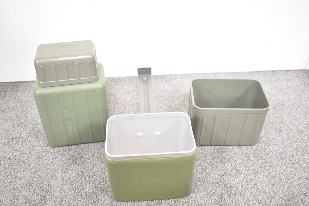 Vintage Yugoslavian Mess Tin Set – Complete Military Surplus Camping ...