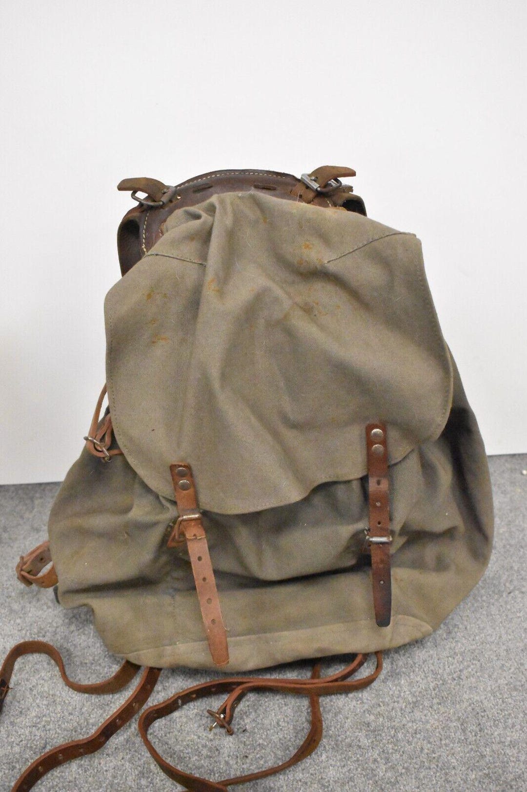 Vintage 1940s M39 Swedish Army Moose Rucksack / Backpack - Etsy