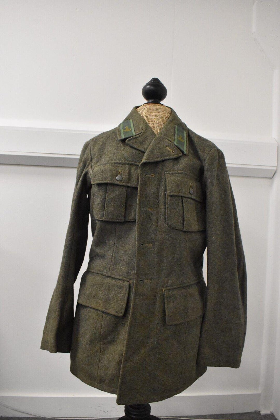 WWII Swedish Army 1942 Artillery Wool Tunic Jacket – 40" Chest - Etsy