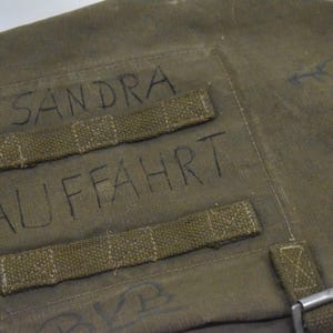 German Army Bundeswehr Alpine Rucksack Mountain Backpack Canvas - Etsy