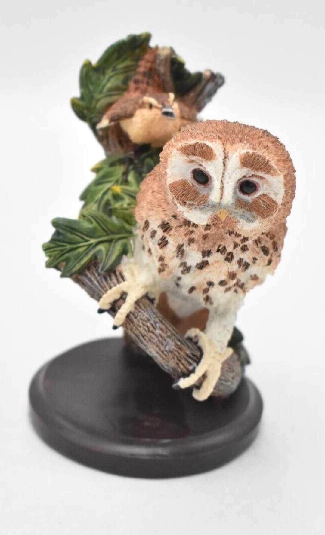 The Country Bird Collection Tawny Owl Figurine Bird Statue Ornament ...