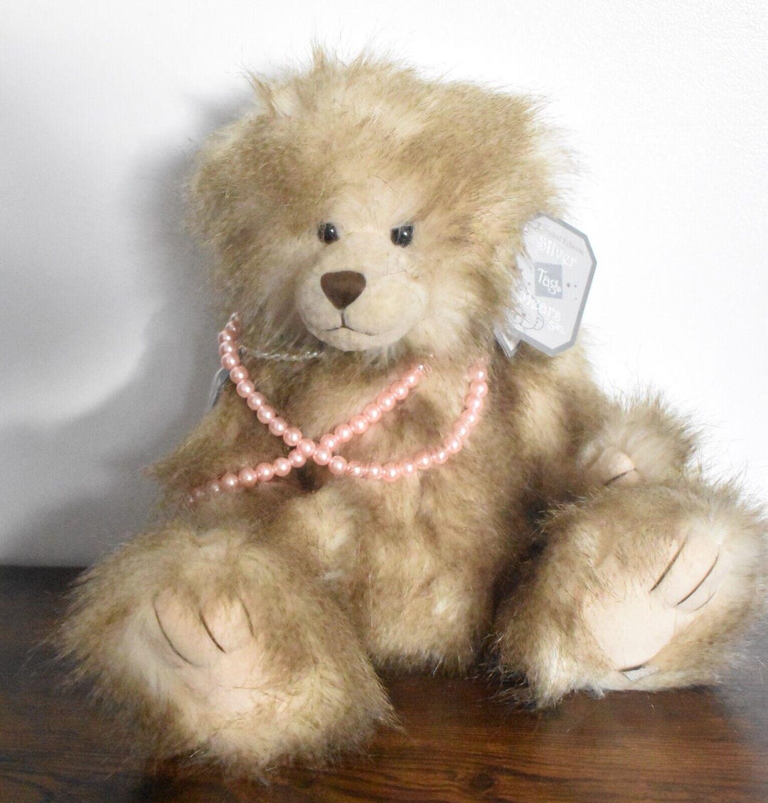 Silver Tags Jessica Teddy Bear by Suki Limited Edition Tagged - Etsy