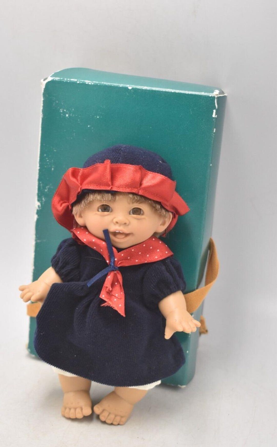 Vintage D'anton Jos Cheryl Girl Doll Hard Plastic Spanish Doll COA ...