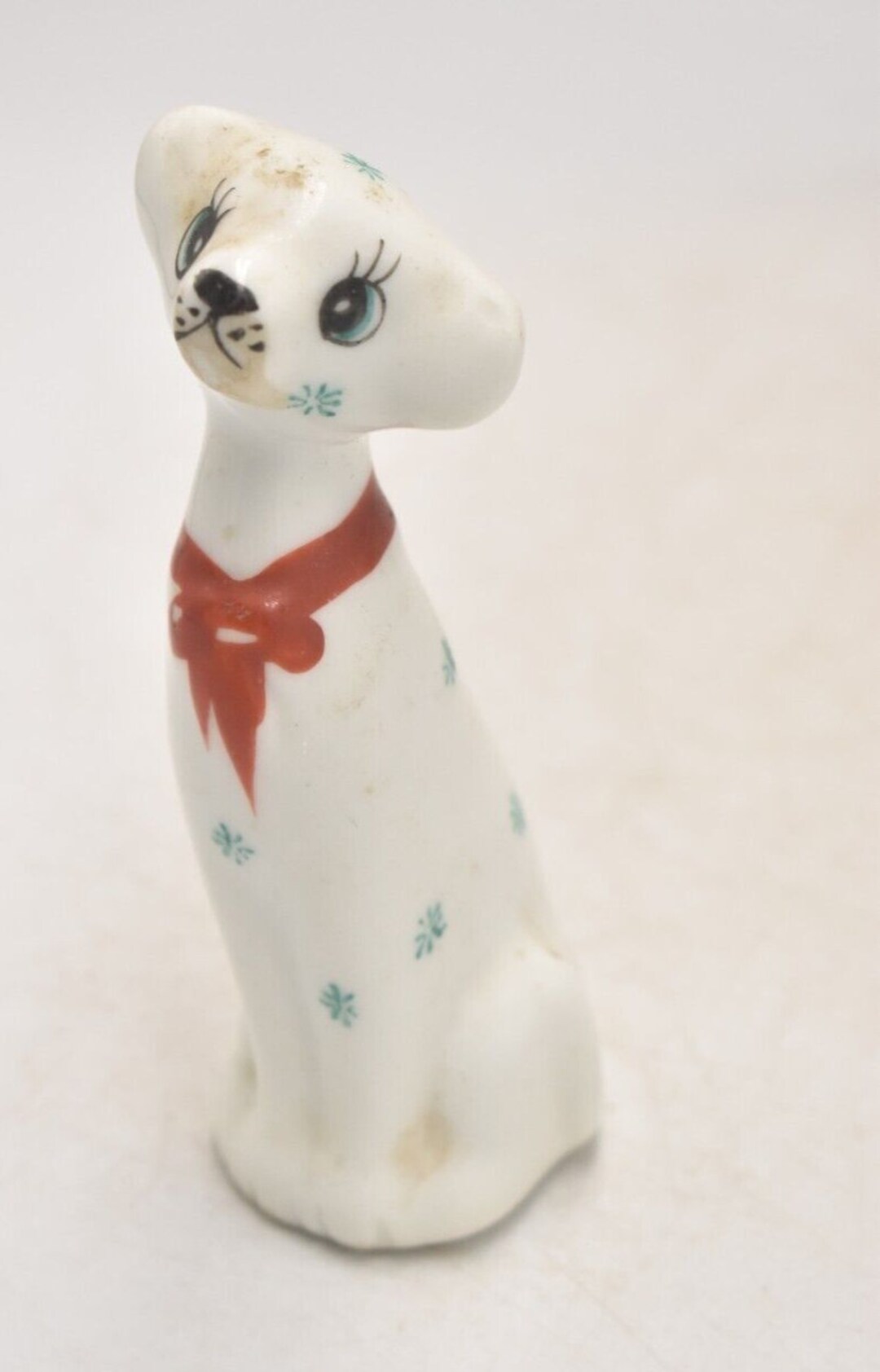Vintage 1960's Long Neck Dog Figurine Statue Ornament Retro Kitsch - Etsy