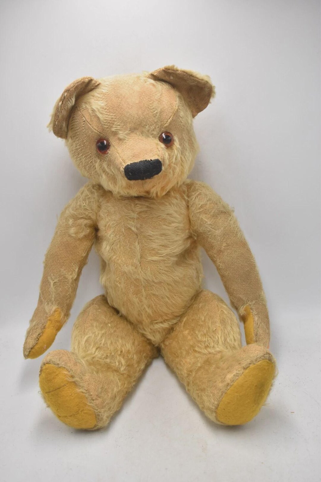 1940s Large Chad Valley English Mohair Teddy Bear Fully Jointed 55cm - Etsy