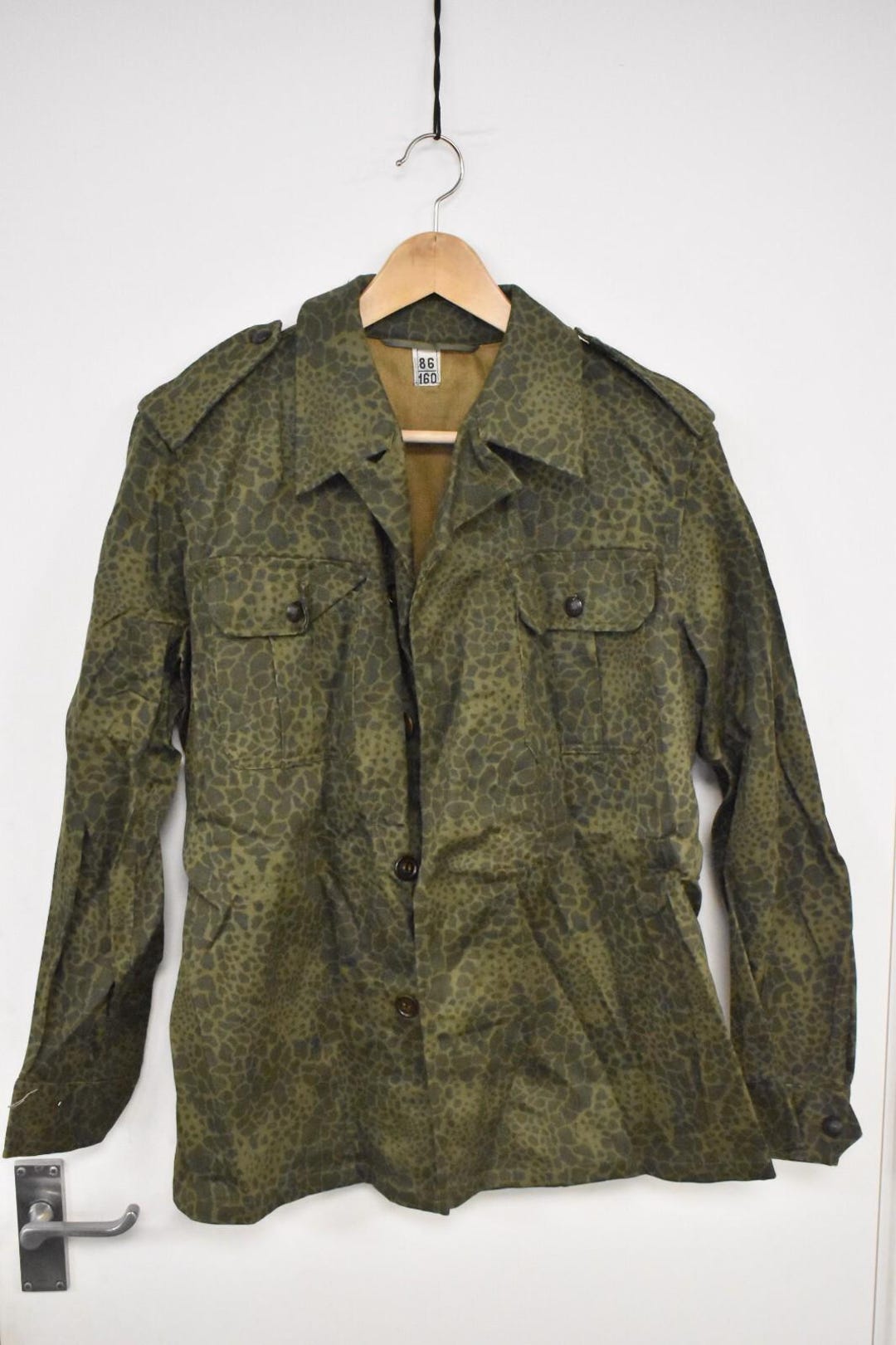 Vintage Polish Army WZ.89 Puma Frog Blouse Shirt – 40" Chest - Etsy