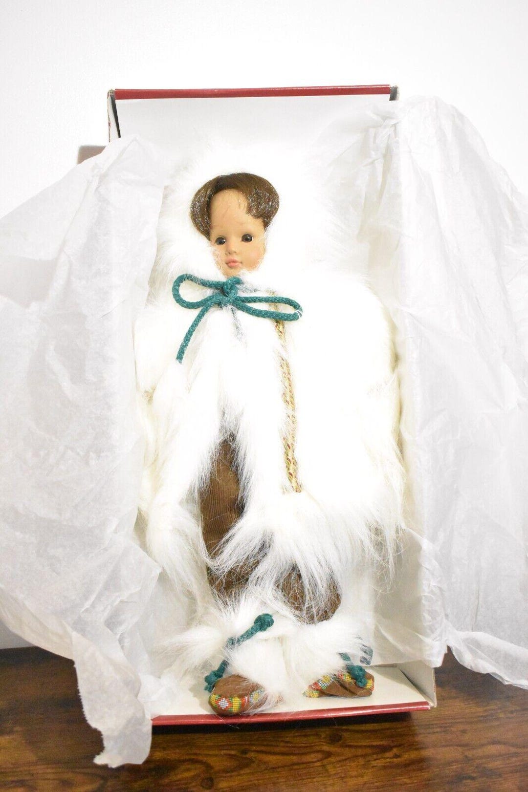 Vintage D'azucar Native Alaskan Eskimo Doll - Tokito Lifelike Limited ...