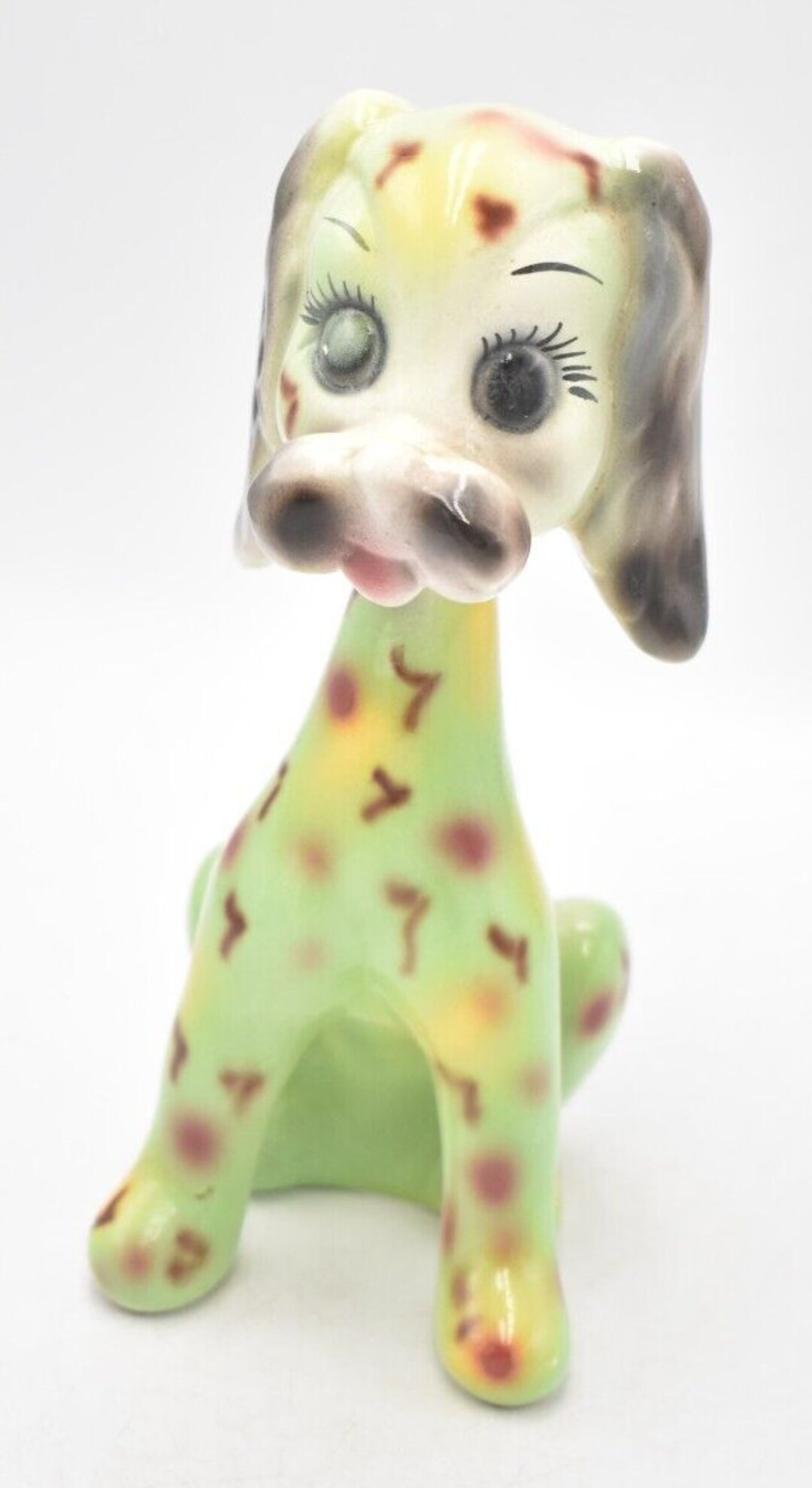 Vintage 1950's Febland Pottery Comical Dog Figurine Statue - Etsy