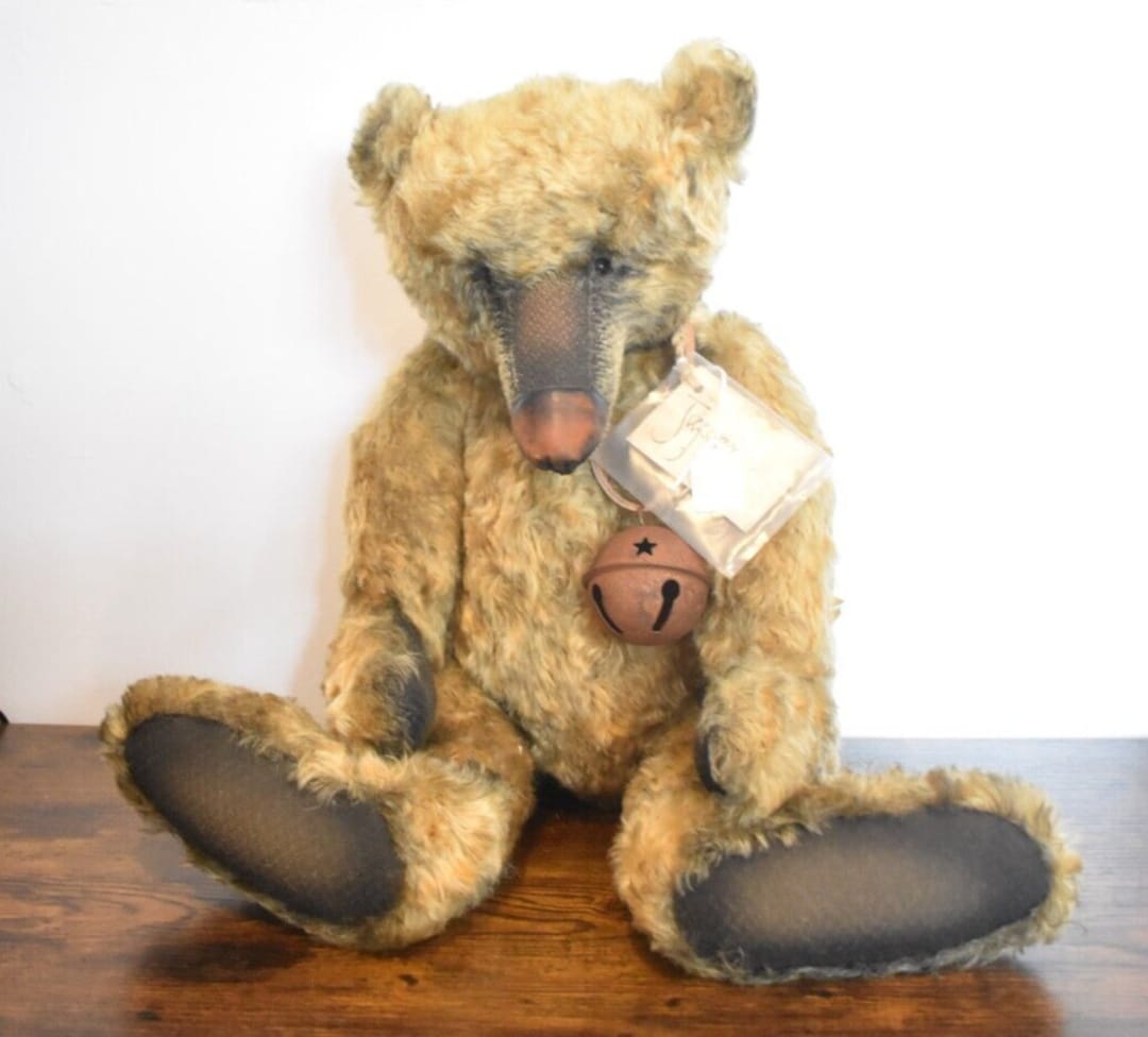 Vintage Artist Teddy Bear by Gertie Wiggins Japowicca OOAK Alison Ann ...