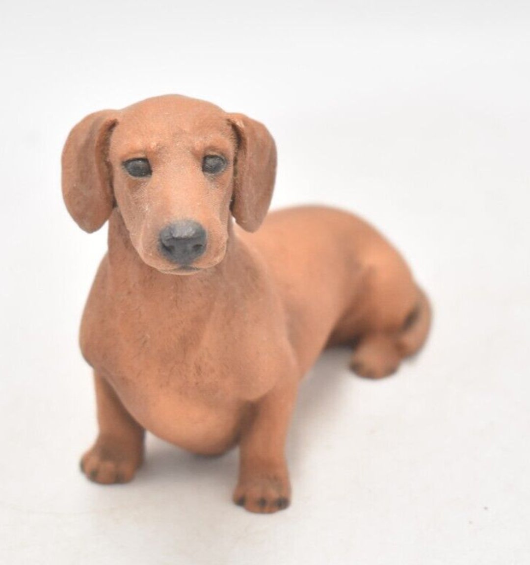 Vintage Castagna Dachshund Dog Tan Figurine Statue Ornament - Etsy