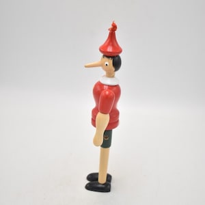 Vintage Pinocchio Made in Italy Giocattoli Brevettati Galetti Wooden ...