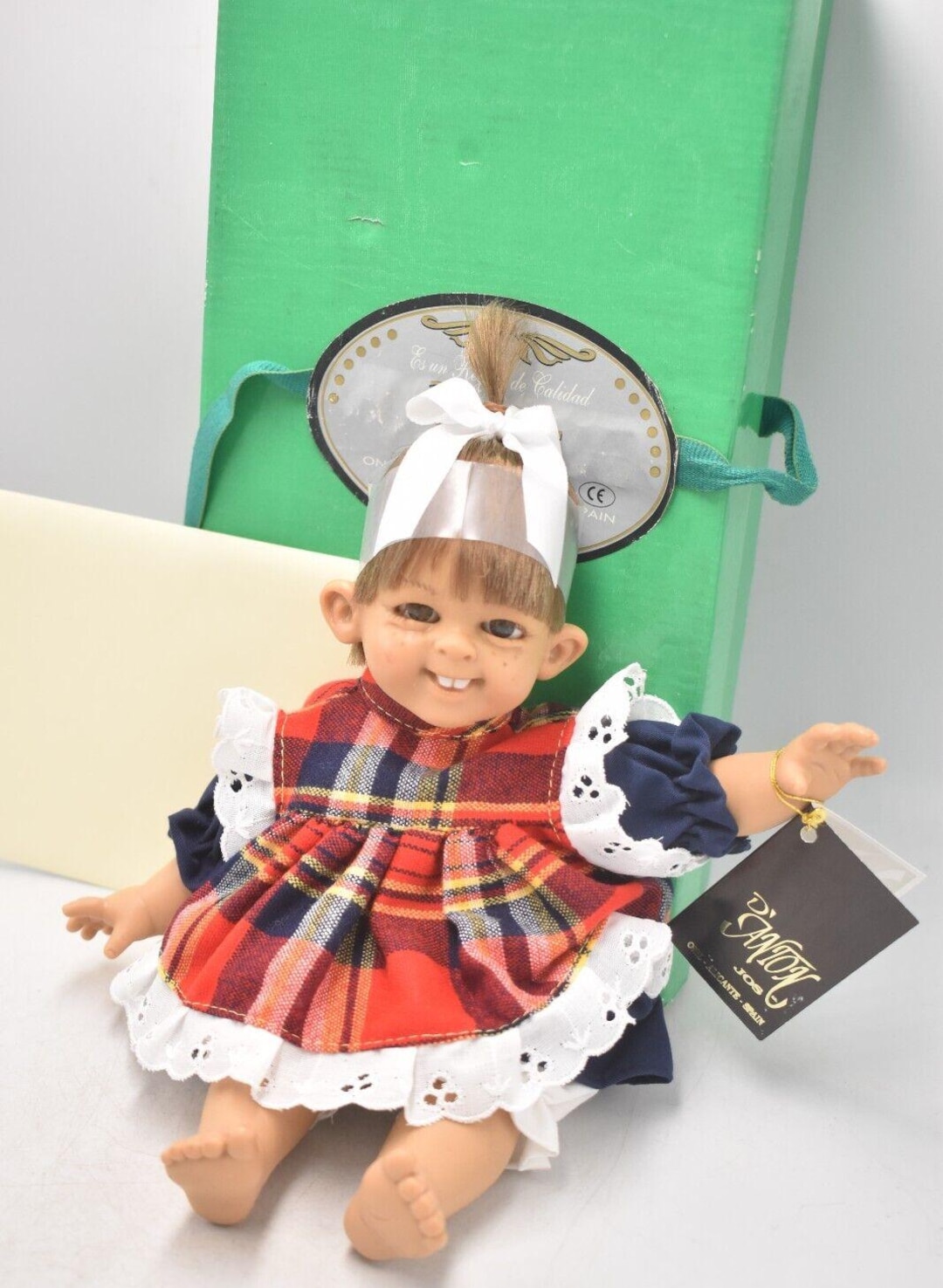 Vintage D'anton Jos Danielle Girl Doll – Hard Plastic Expressions Doll ...