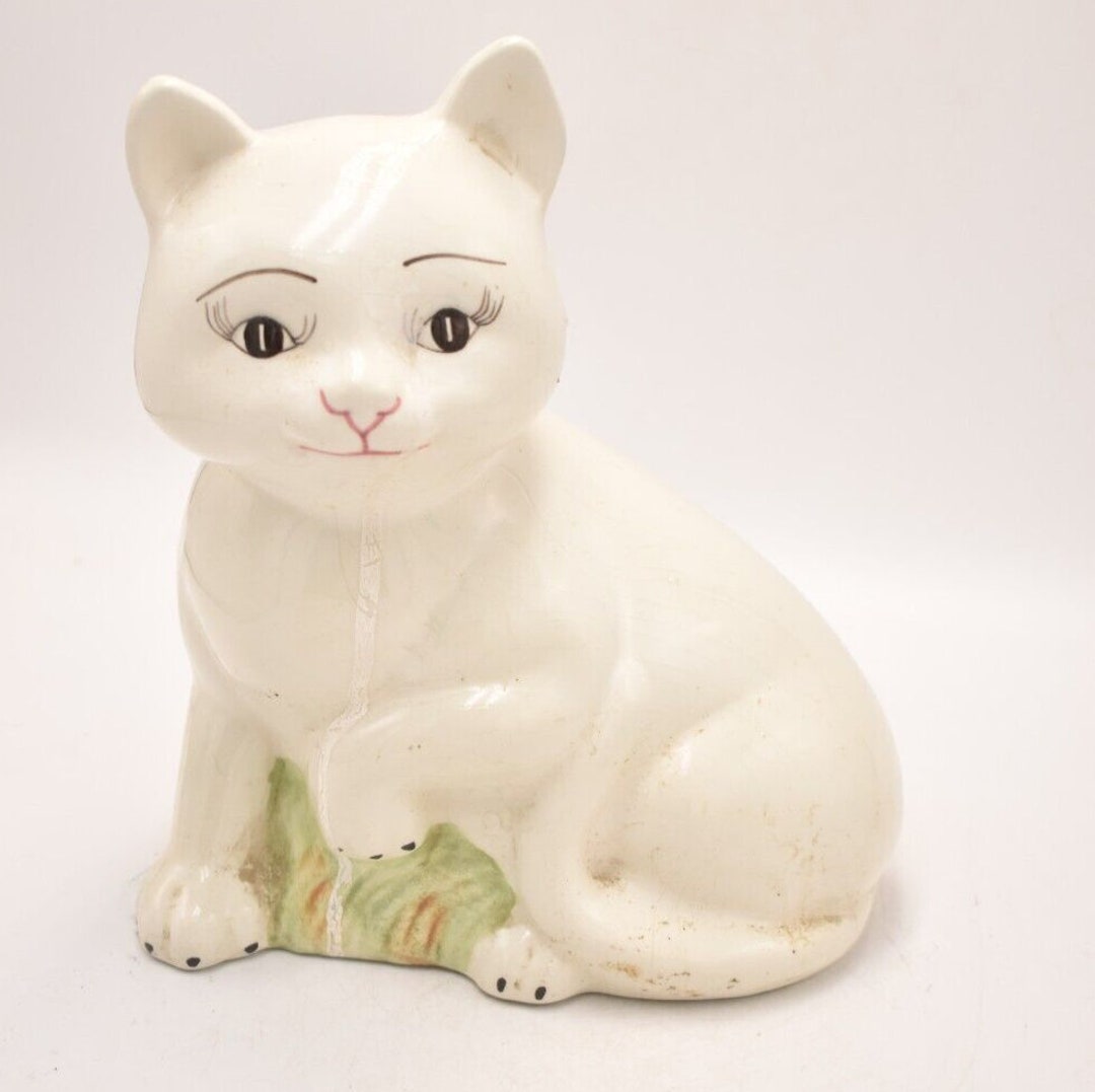 Vintage Cat Money Box Piggy Bank Coin Bank Made in Portugal - Etsy