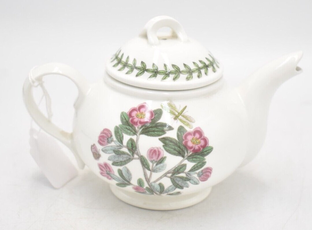 Vintage Portmeirion Teapot Botanical Theme Decorative Collectible - Etsy