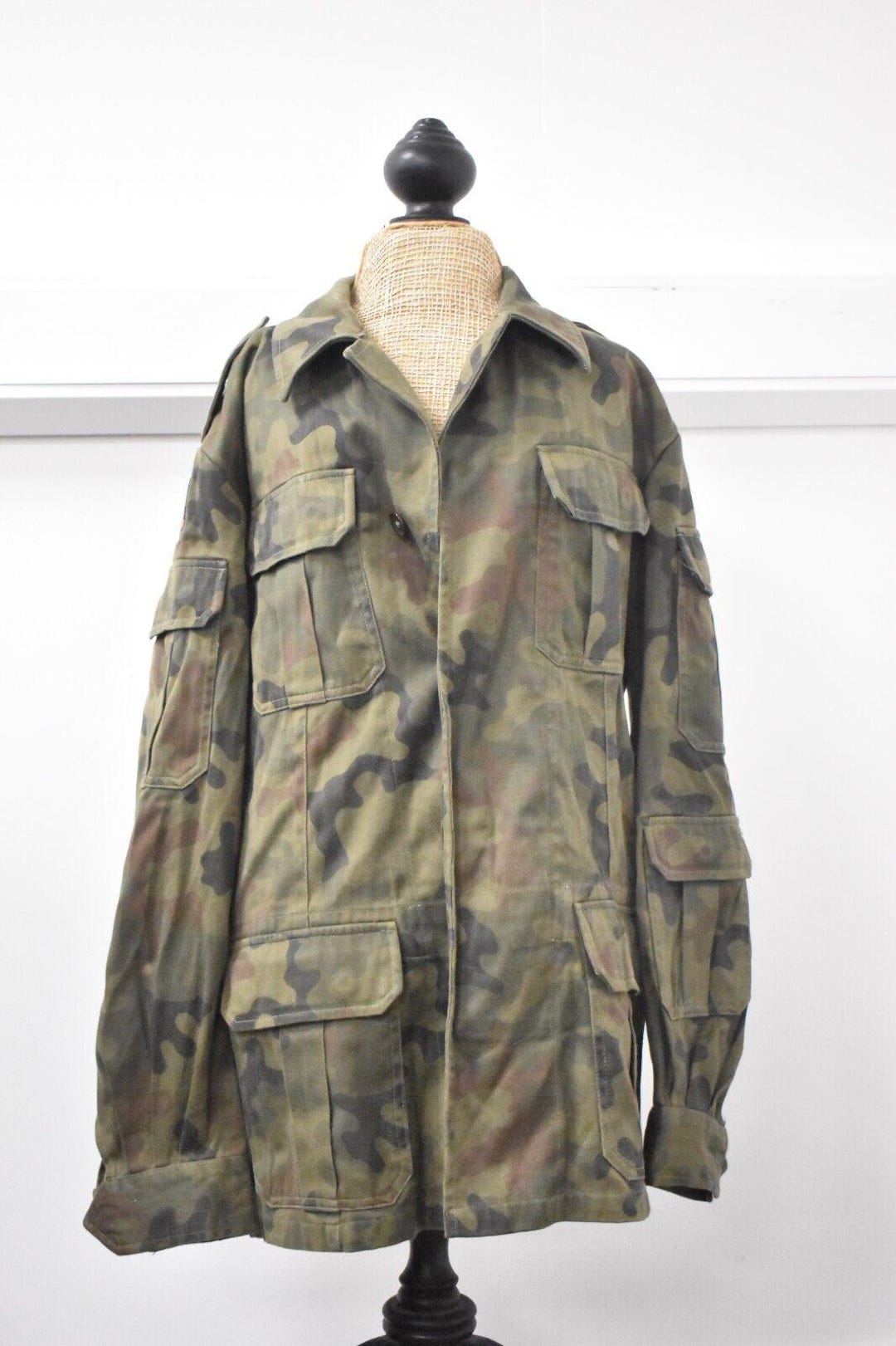 Polish Army WZ93 Pantera Camo Parka Jacket With Liner Windproof, Size M ...