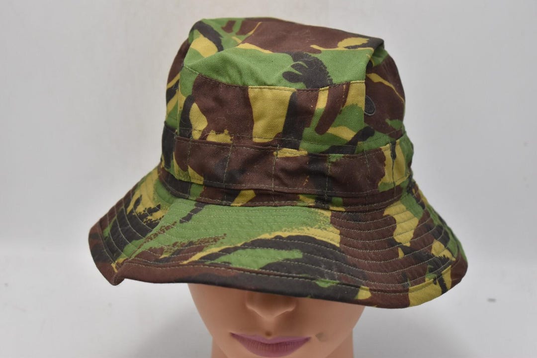 British Army Woodland DPM Camo Boonie / Bush Hat – Size 57 - Etsy
