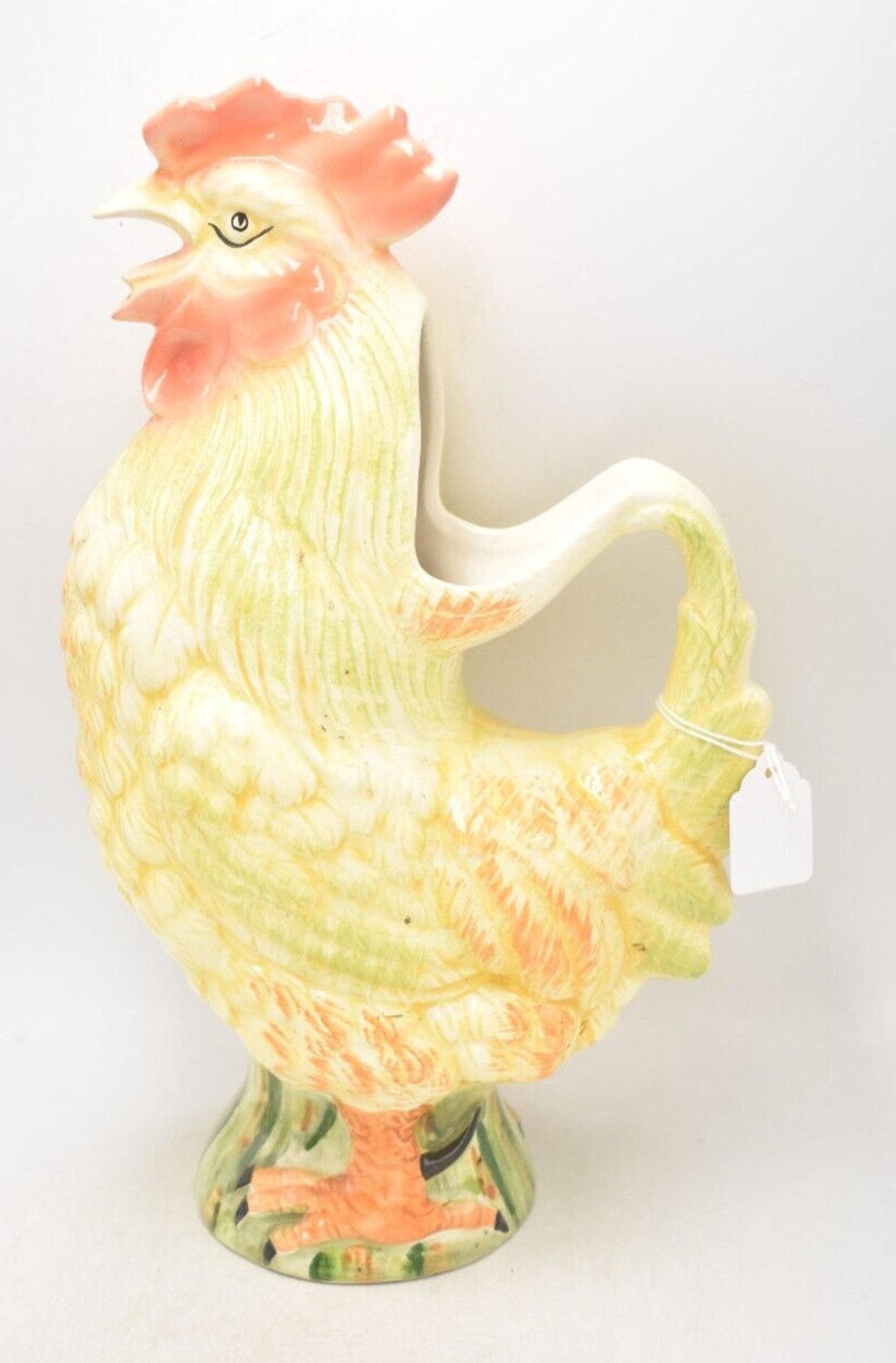 Vintage Rooster Jug Pitcher Mid Century Decorative Collectible - Etsy