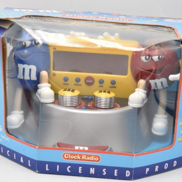 M and M Clock Radio - Etsy