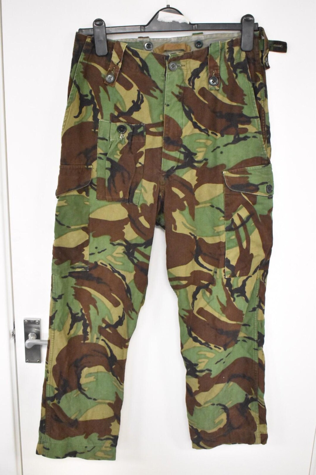 British Army 68 Pattern DPM Combat Trousers – W30" L27" – Vintage ...