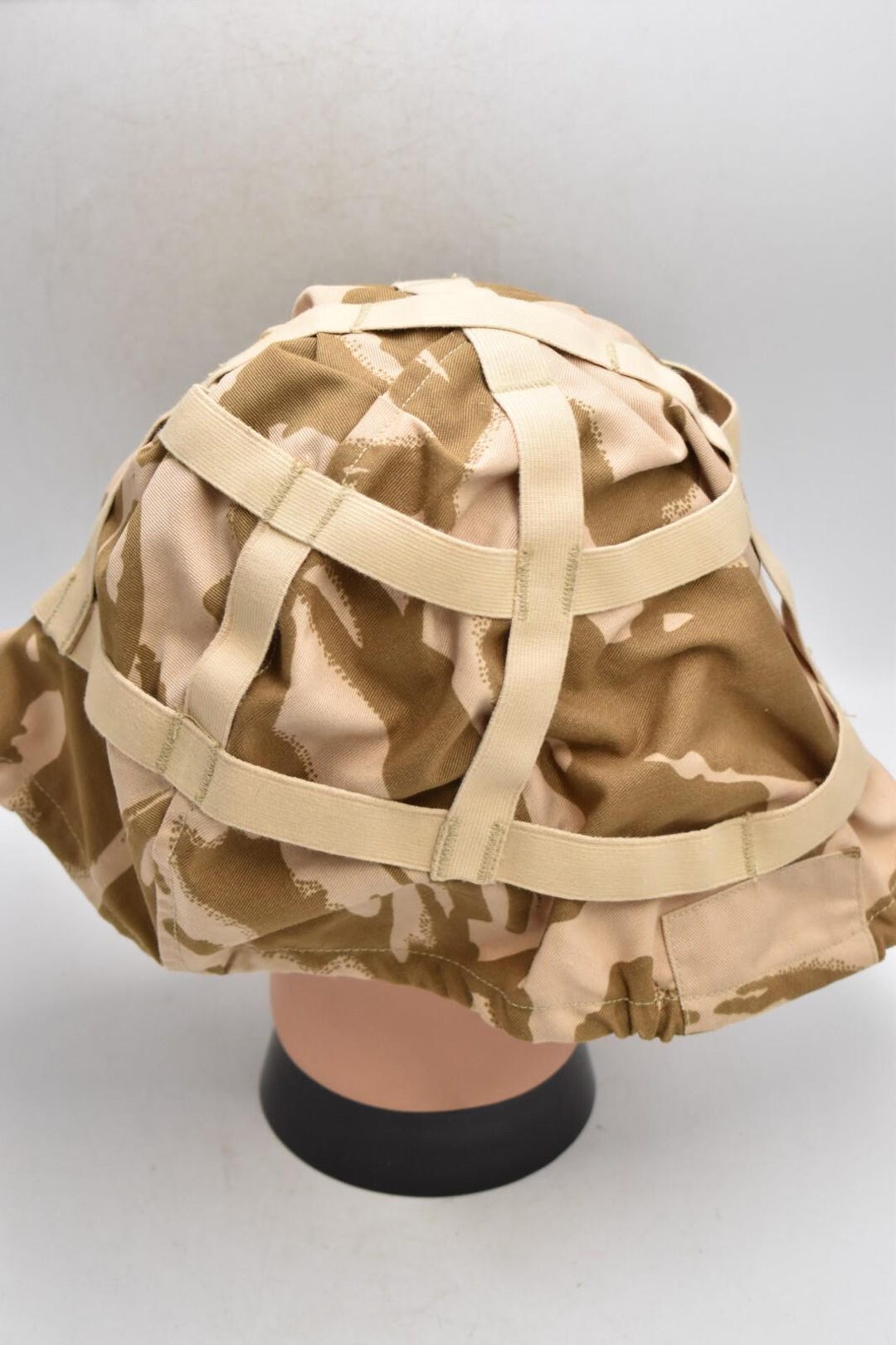 British Army GS Mk6 Helmet Cover Desert DPM Camo Fabric Military ...