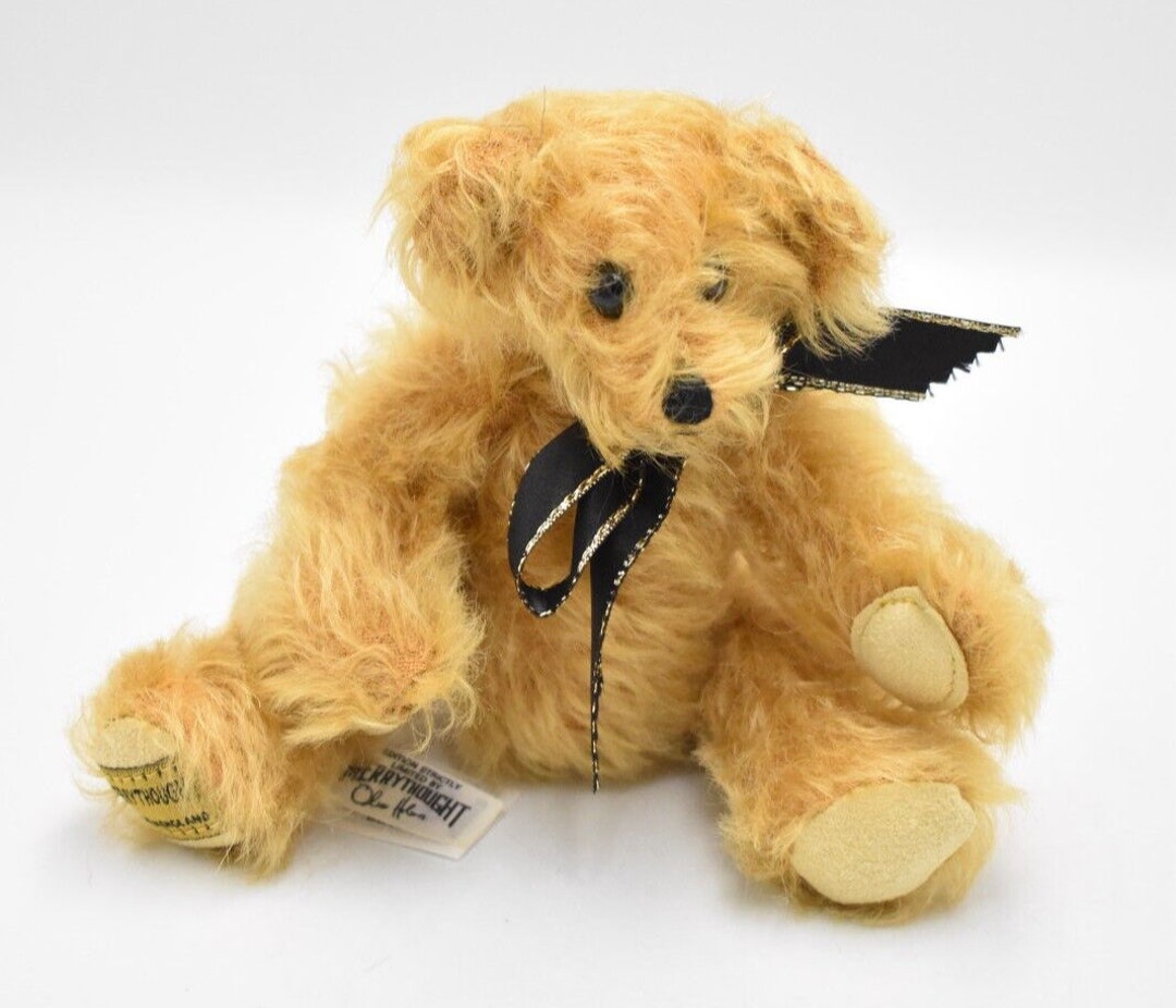 Merrythought Golden Mohair Teddy Bear Limited Edition Retired - Etsy
