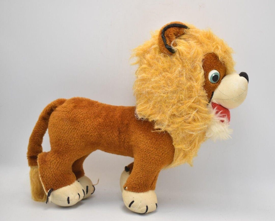 Vintage 1960s Merrythought Lion Plush Toy – Retired, 28cm, Collectible ...