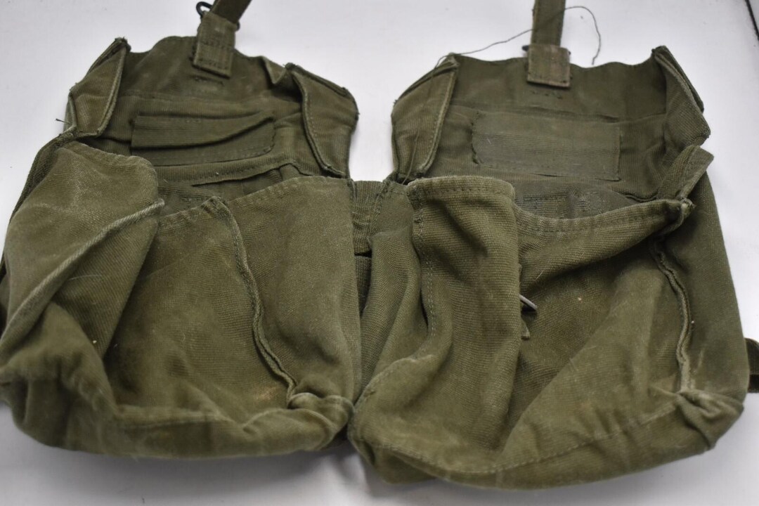 British Army 58 Pattern Webbing Kidney Pouch Set - Etsy