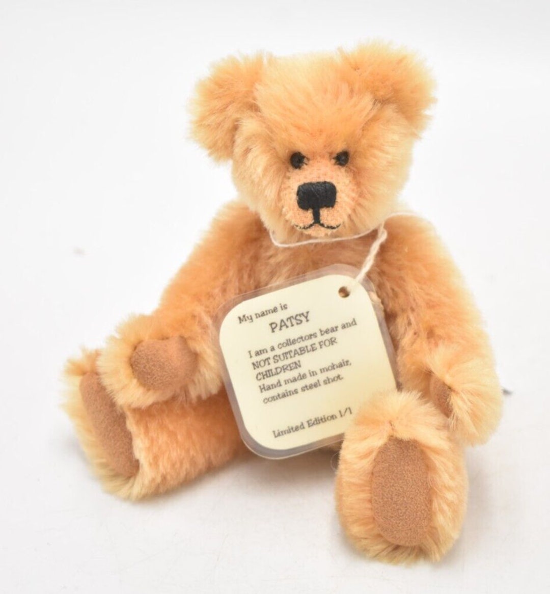 Vintage Artist Teddy Bear by Claywood Bears Joyce Woodward - Etsy