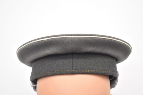 East German Army DDR NVA Officer’s Cap – White Piping… - Gem