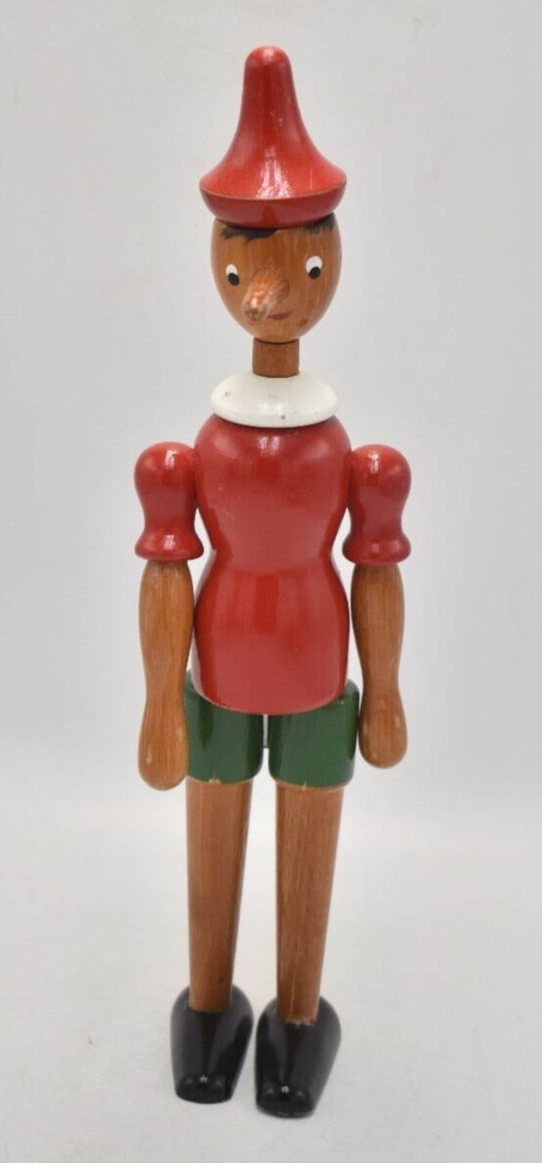 Vintage Pinocchio Made in Italy Giocattoli Brevettati Galetti Wooden ...