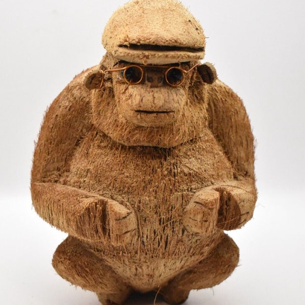 Coconut Monkey - Etsy