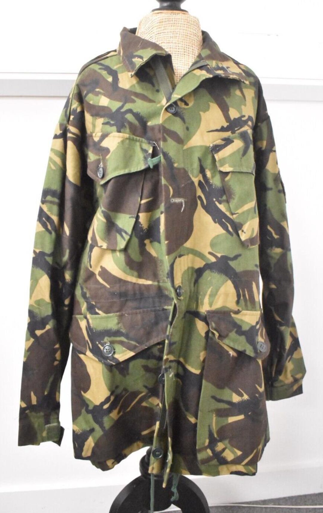 British Army Smock Combat Jacket DPM 1990s Size 170/96, Vintage ...