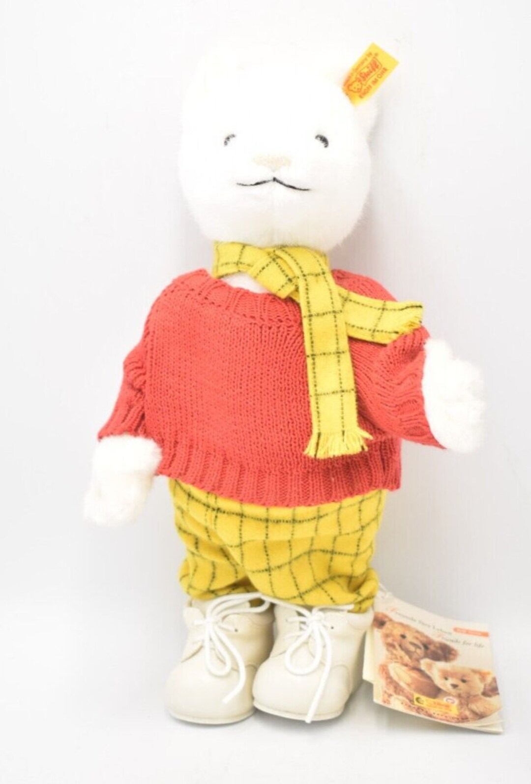 Steiff Rupert Bear Teddy Bear 662782 Retired & Tagged - Etsy