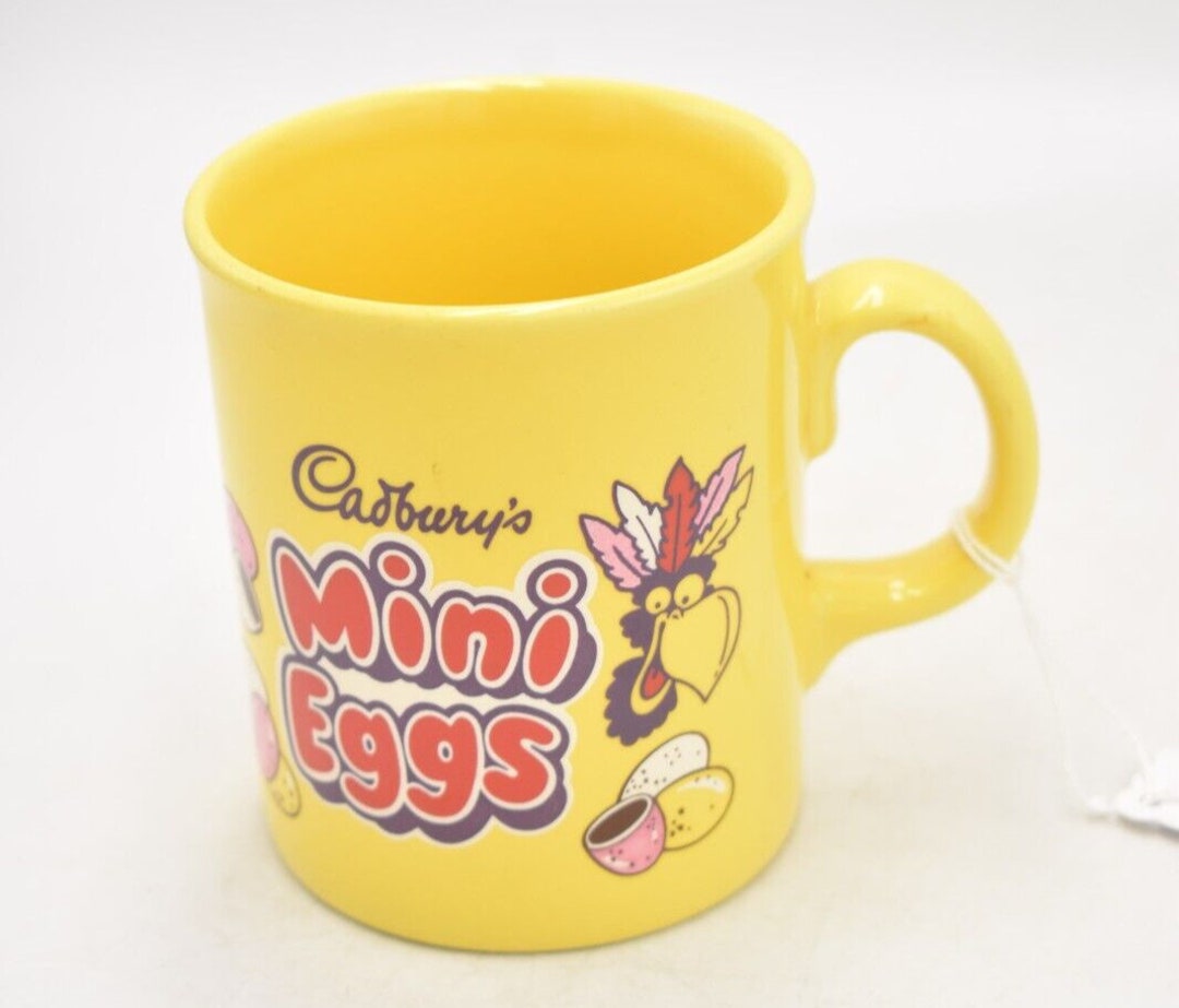 Vintage Cadbury's Mini Eggs Coffee Mug Tea Cup Advertising Collectible ...