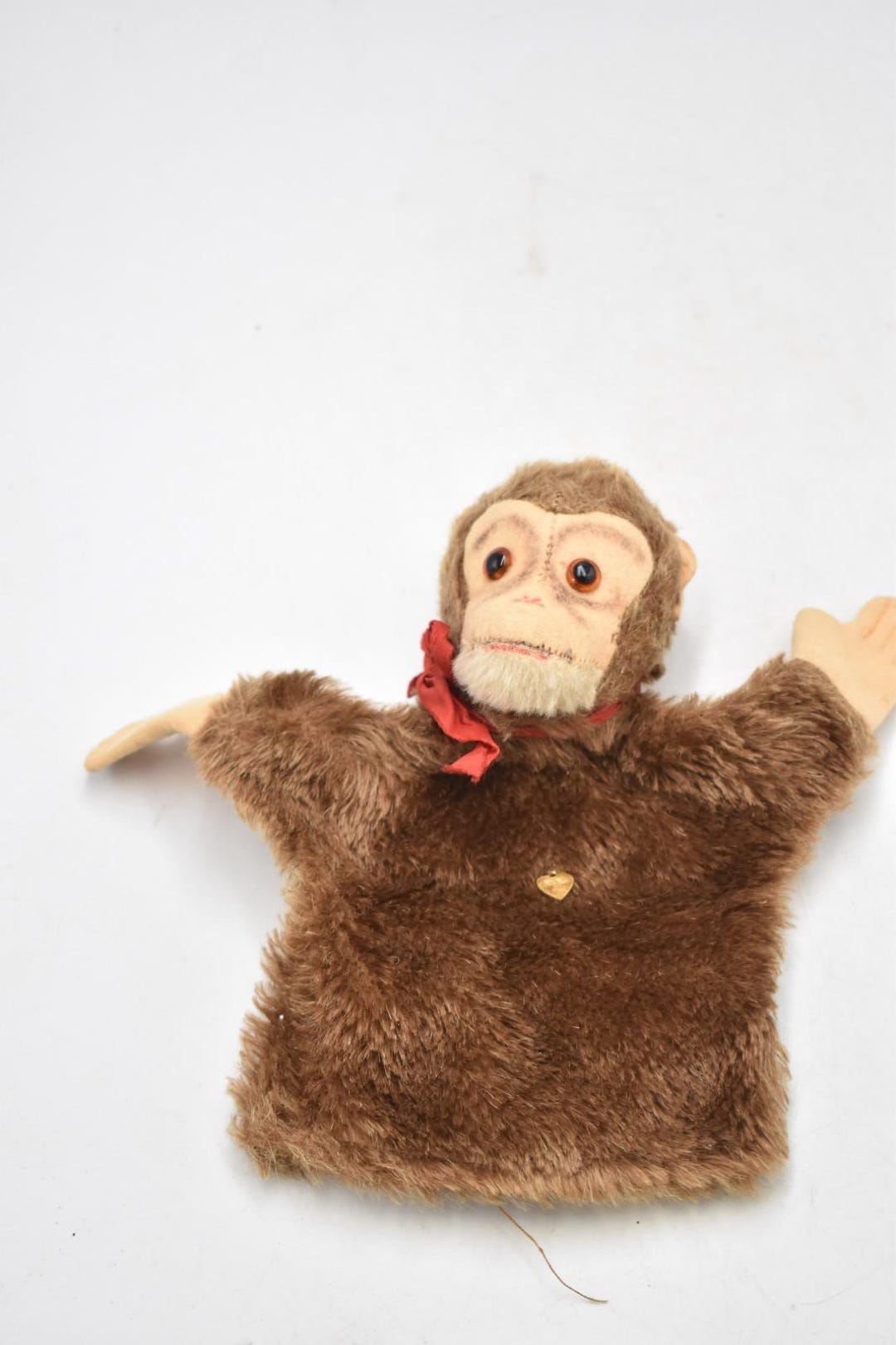 Vintage Steiff Jocko Chimp Monkey Glove Hand Puppet – Mohair – 20cm - Etsy