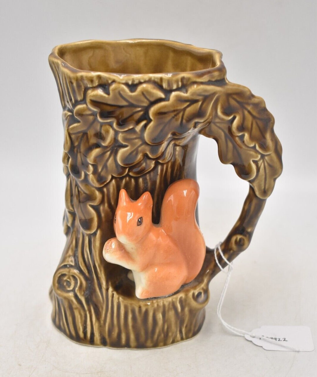 Vintage Sylvac 4241 Oak Tree Stump With Red Squirrel Jug Decorative - Etsy