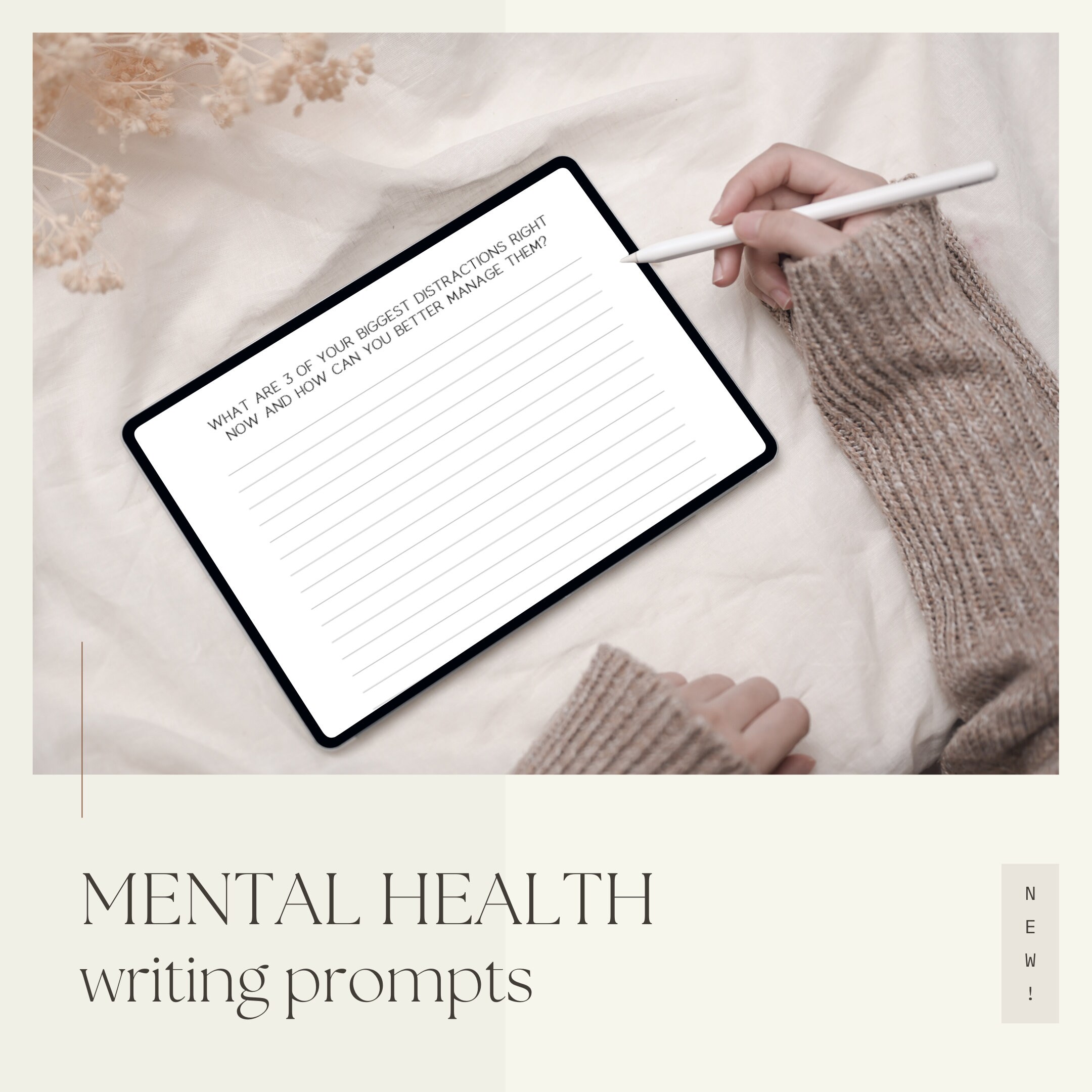 99 Self Care Journal Prompts | Digital Mental Health Journal ...