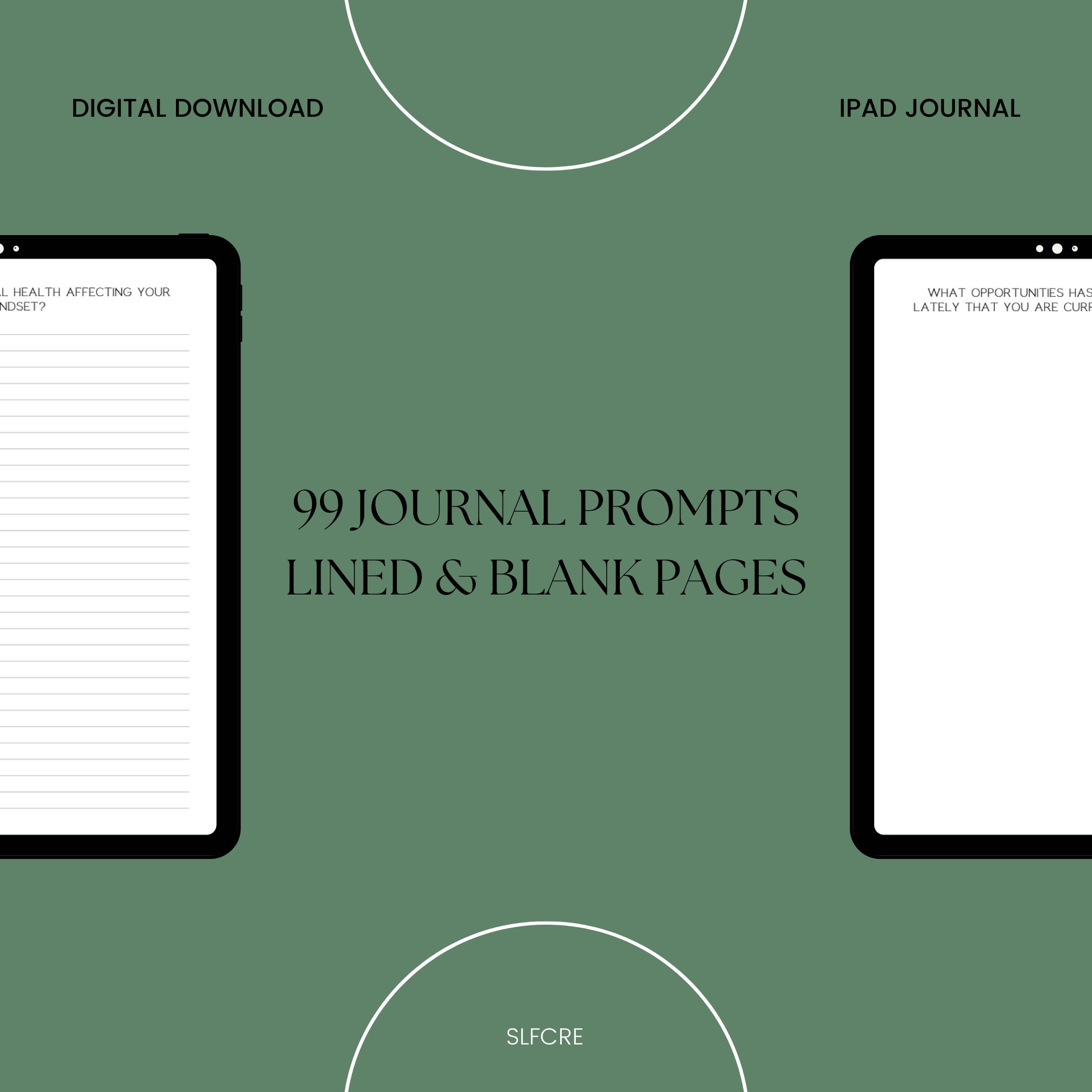 99 Growth Mindset Journal Prompts | Printable Workbook (digital ...