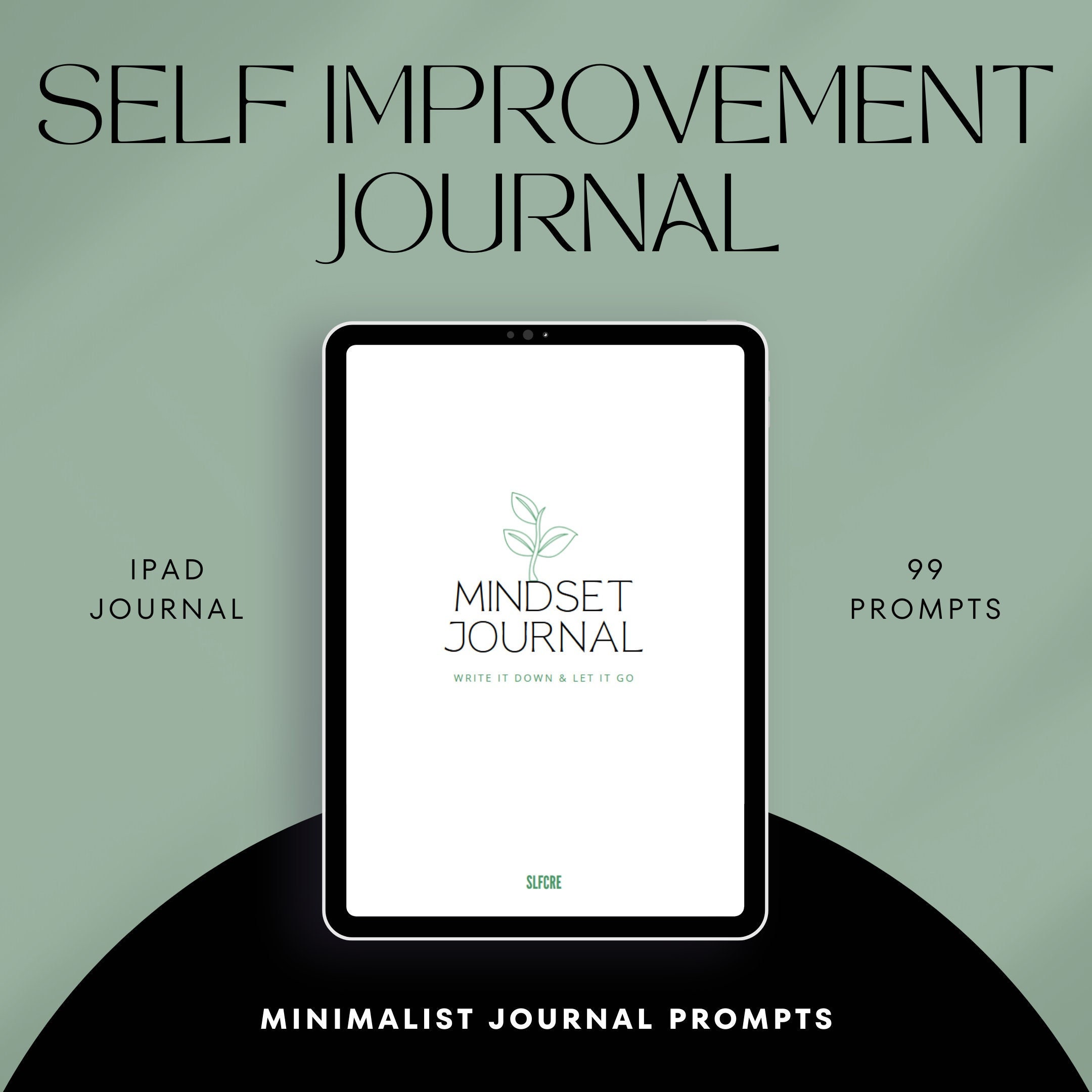 99 Prompt Growth Mindset Journal | Personal Development Printable ...